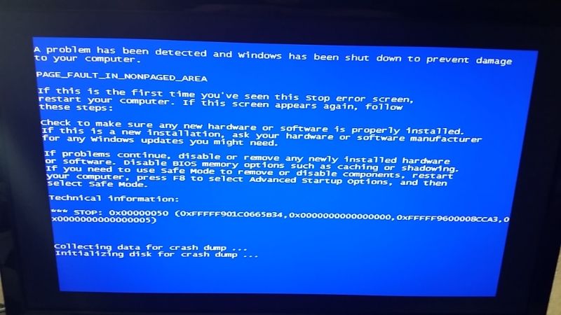 BSOD after restarting in Selective Startup, 0x00000050 - Windows 7 Forums